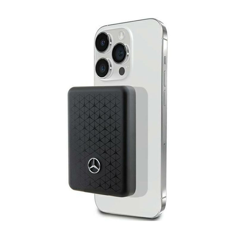 Mercedes Stars Pattern MagSafe - 3000 mAh 5W MagSafe Induction Power ...