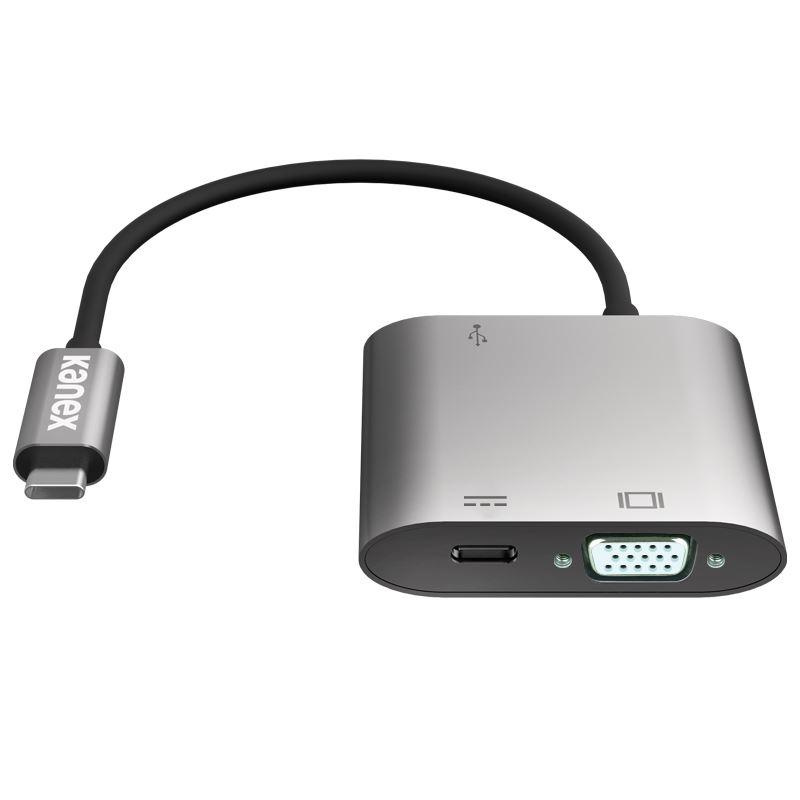 Kanex USB-C VGA Adapter with Power Delivery - Adapter from USB-C to USB ...