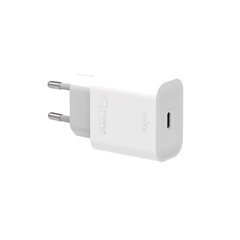 Chargeur rapide de voyage PURO Mini - Chargeur rapide de voyage USB-C ...