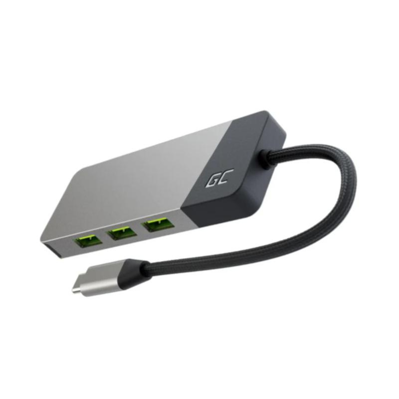 Green Cell - Docking station HUB USB-C HDMI 4K DEX SD & MicroSD card ...