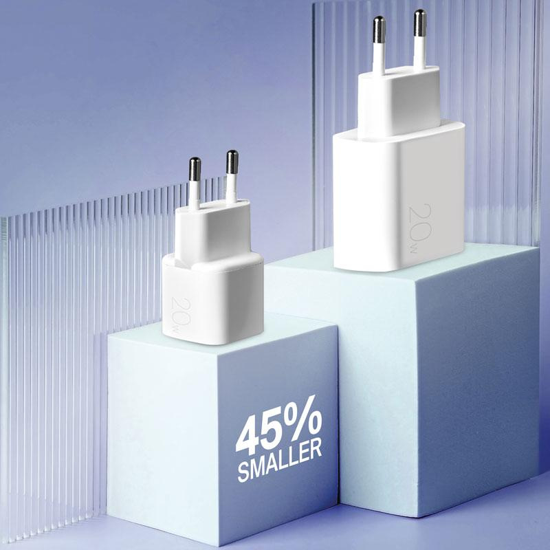 PURO Super Mini Fast Wall Charger - USB-C Power Delivery 20W fast mini ...