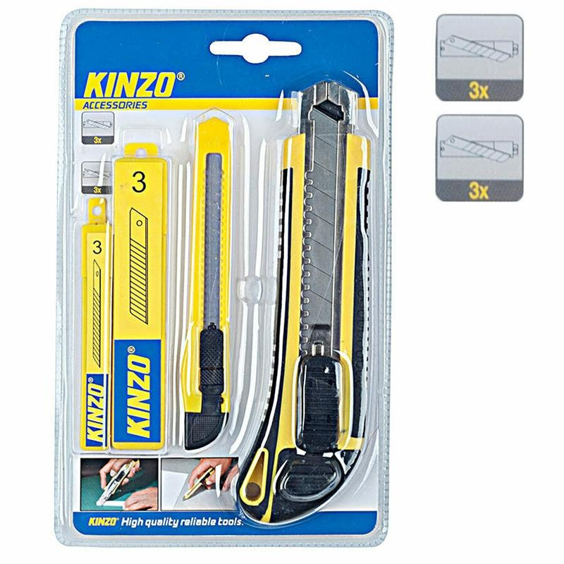 Kinzo - Set of 2 breakaway knives with spare blades | Home and garden ...