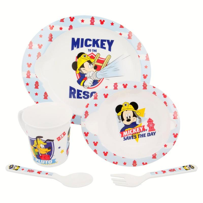 Mickey Mouse - Large Microwave Dish Set (5 pcs) | Child \ Meals ...