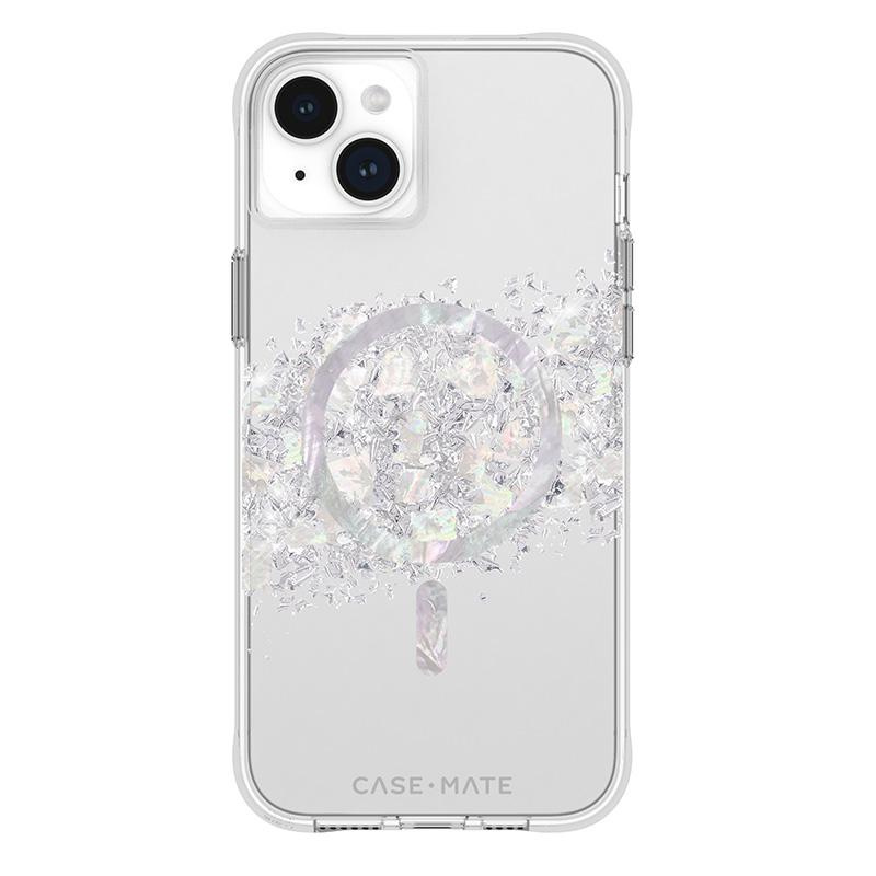 Case-Mate Karat MagSafe - iPhone 15 Plus case decorated with mother of pearl (A Touch of Pearl ...
